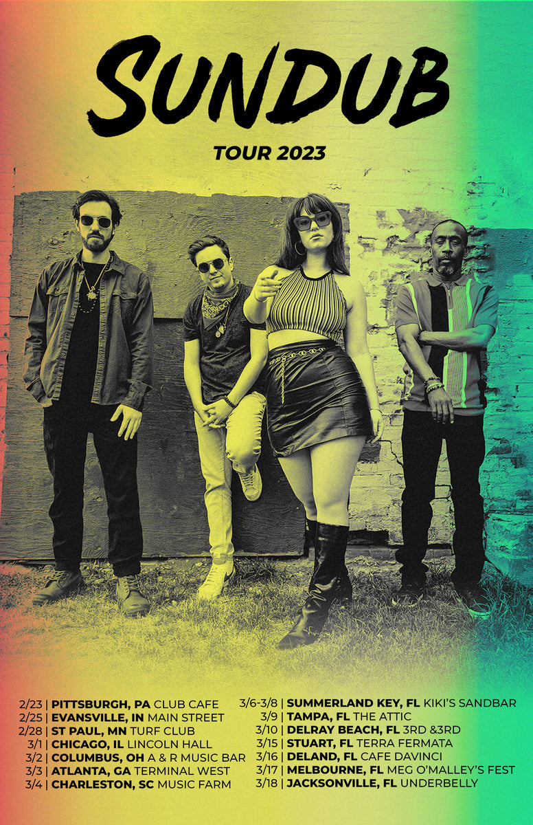 Signed Tour Poster - Winter 2023 – SunDub Store